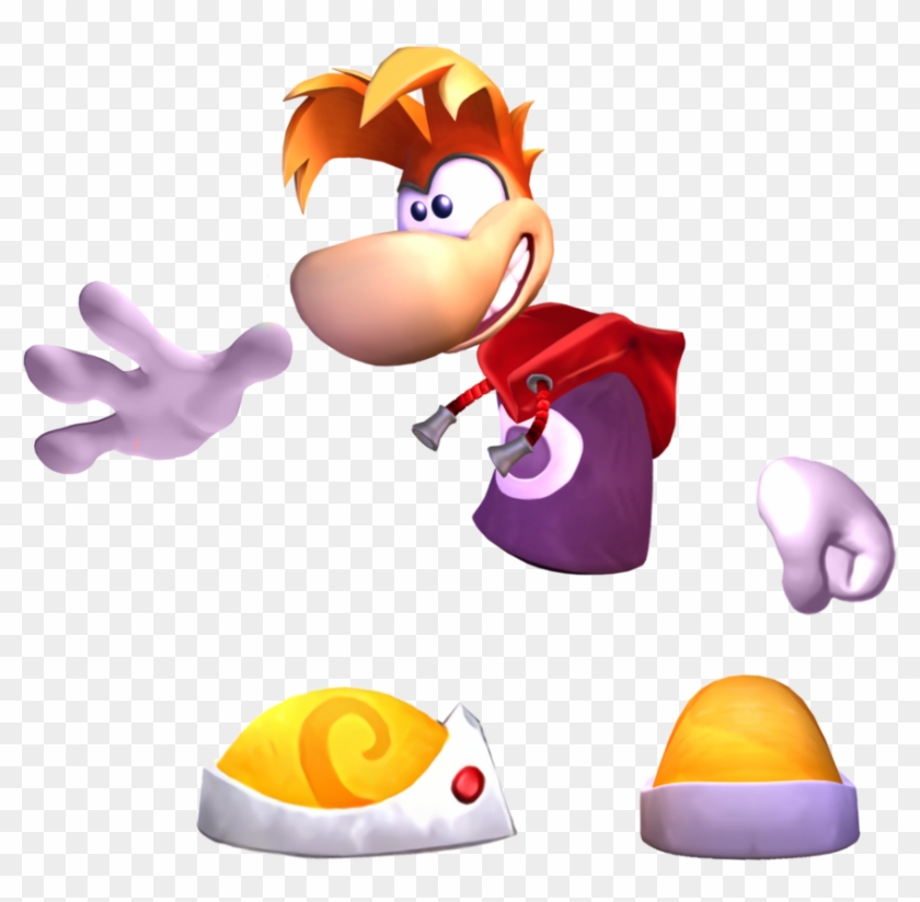 Rayman Whirlcopters Into - Rayman Raving Rabbids Render, HD Png ...