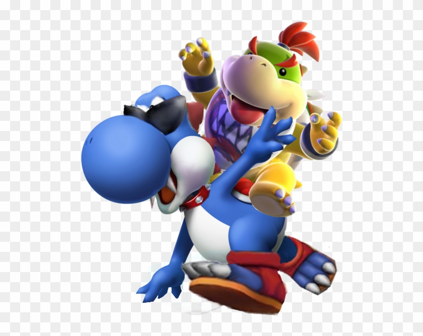 Image Jr Riding Boshi Png Fantendo Nintendo - Bowser Jr And Yoshi ...