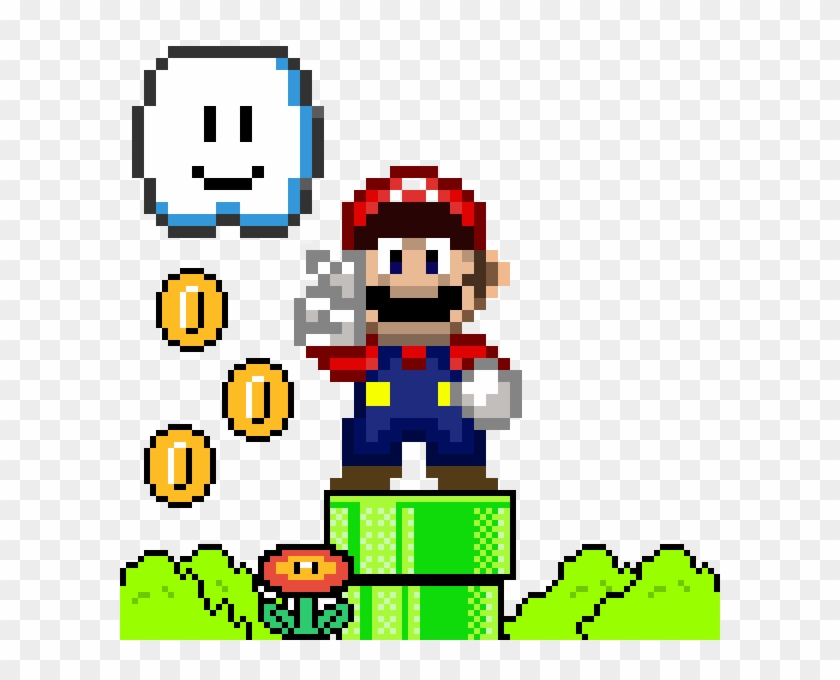Random Image From User - Mario Coming Out Of Pipe, HD Png Download ...