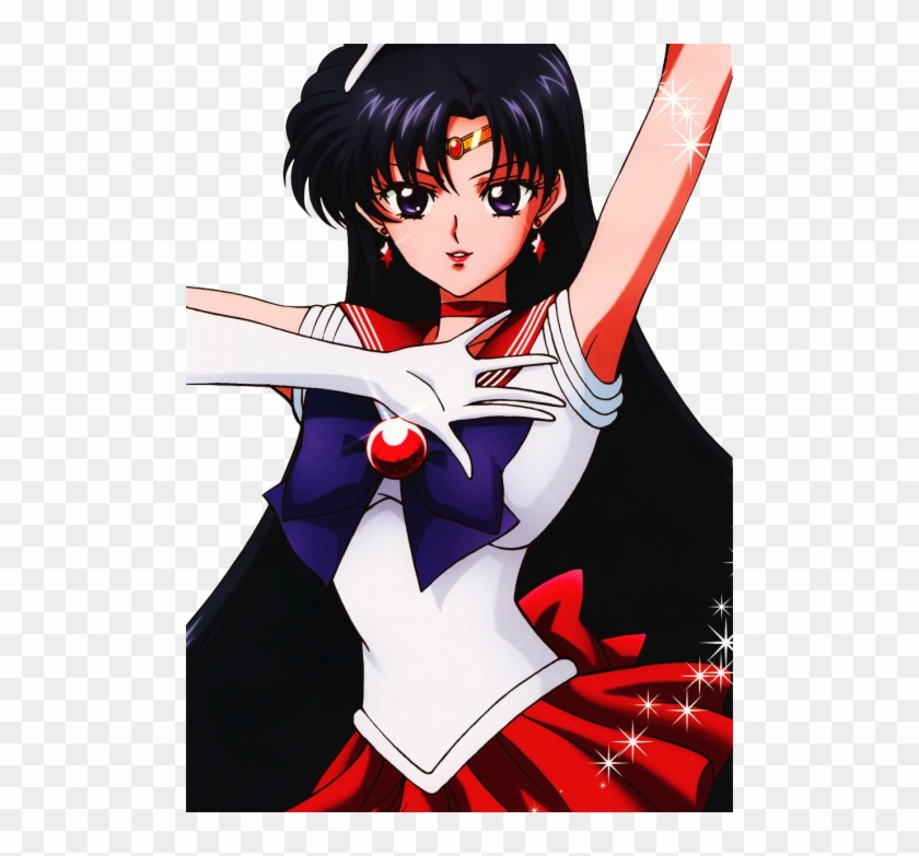Rei Hino Sailor Mars - Sailor Mars Png, Transparent Png - 500x703 ...
