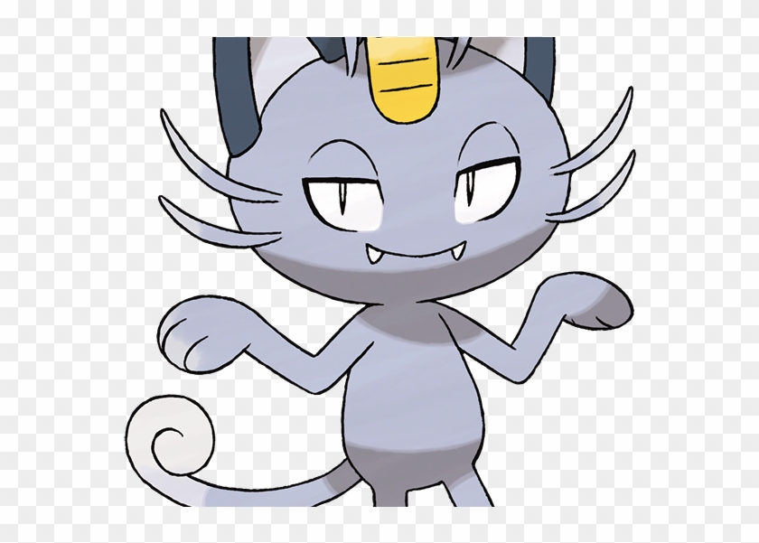 A Meowth Rgb 72dpi - Pokemon Sm Meowth, HD Png Download - 659x520 ...