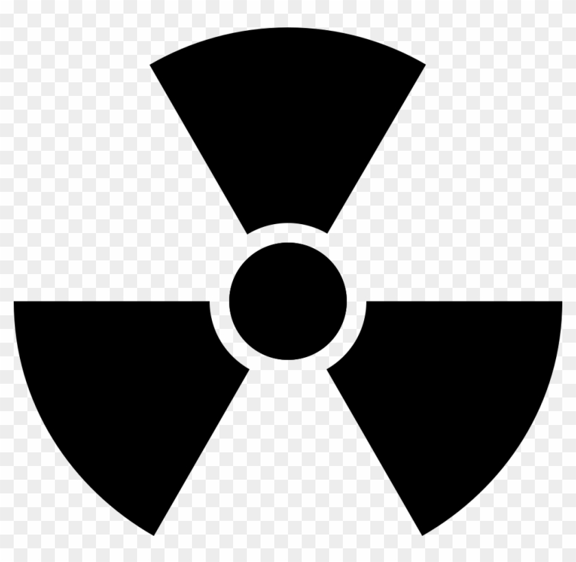 Png File Svg - Radiation Symbol Black And White, Transparent Png ...