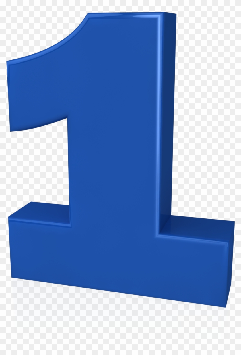Number One Blue 3d , Png Download, Transparent Png - 1028x1466(#3150673 ...