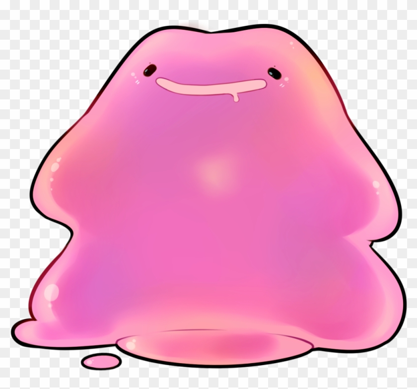 Ok But What If Shiny Ditto Was Just Glittery Jellopic - Ditto Fanart ...