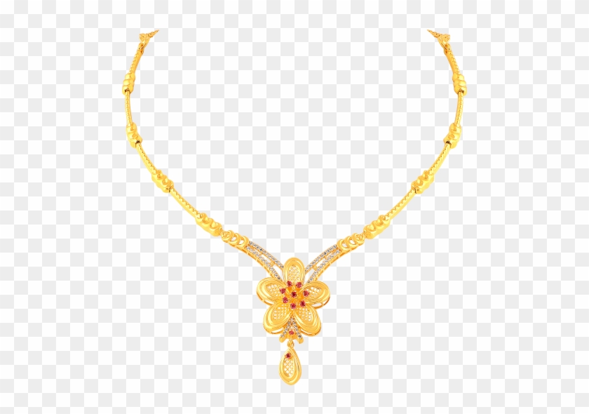 Gold Necklace Designs In 16 Grams