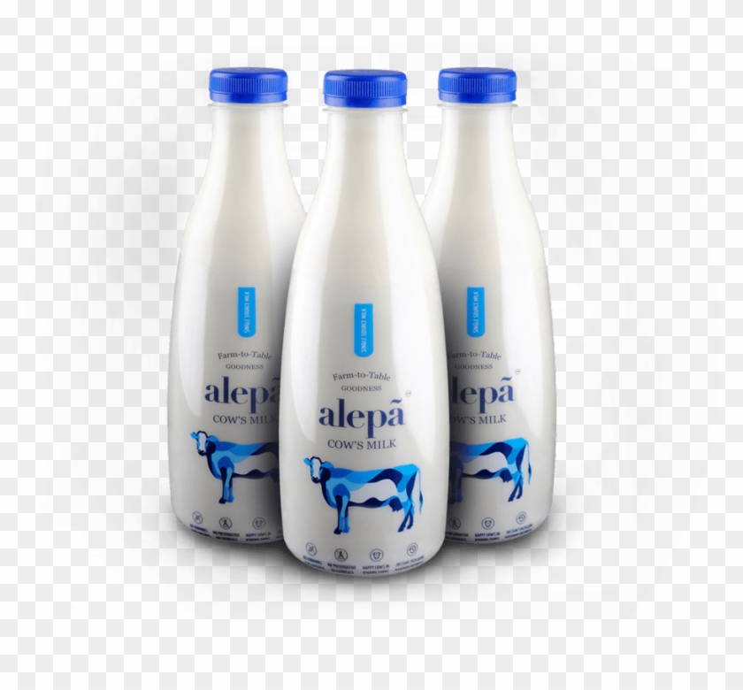 Each Alepa Bottle Contains 1 Litre Of Pure Farm Fresh - Alepa Milk, HD ...