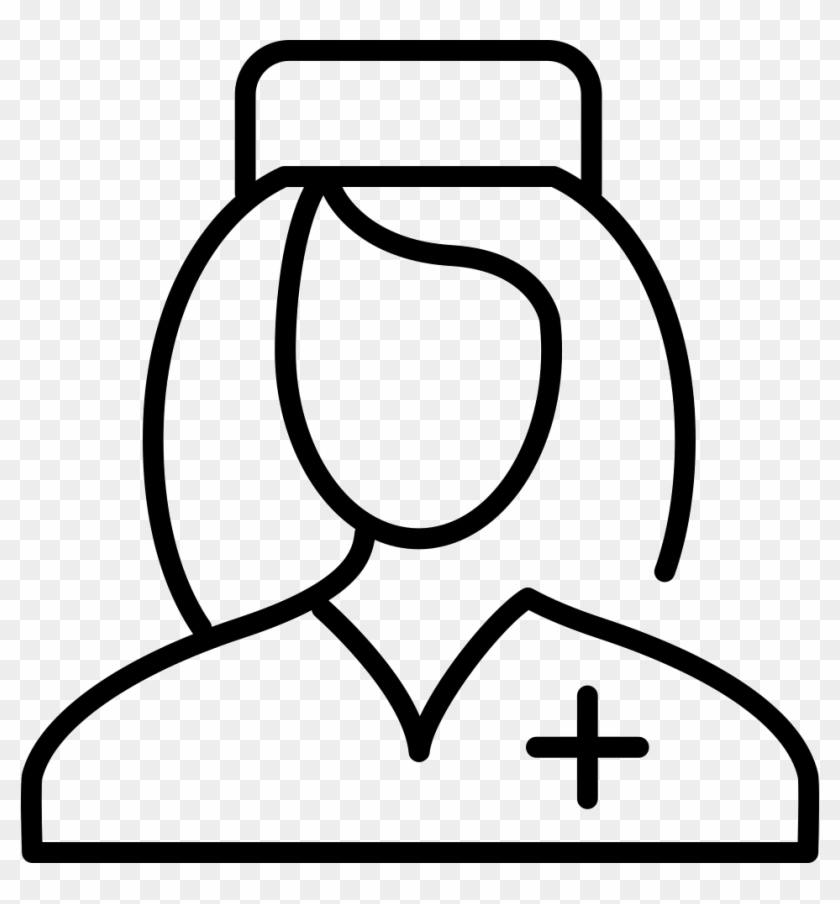 Svg Png Icon - Nurse Cap Drawing, Transparent Png - 952x980(#3166669 ...