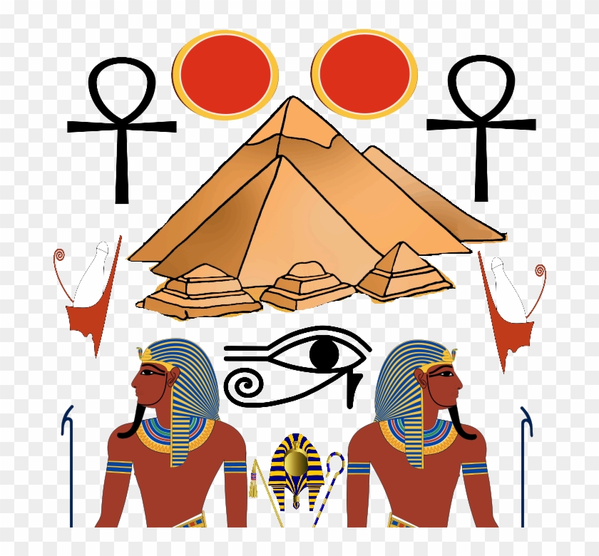 Egyptian Clipart Pharaoh Head - Coat Of Arms Of The Pharaohs, HD Png ...