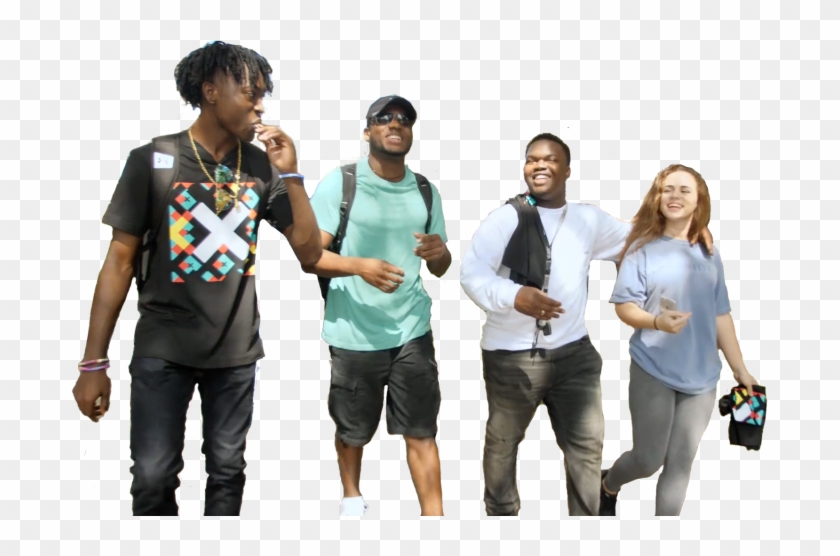 Students Walking Png