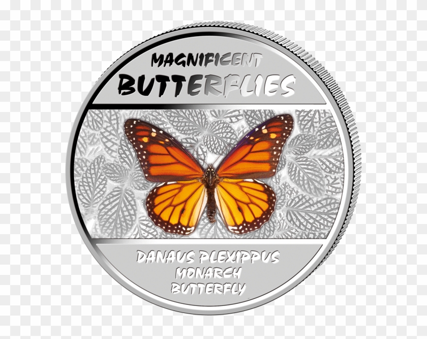 Magnificent Butterflies Silver Proof Coin Set With - Monarch Butterfly ...