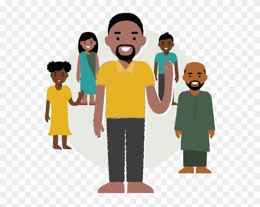 Build A Movement - Cartoon, HD Png Download - 601x601(#3195457) - PngFind