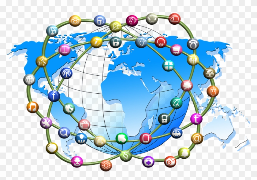 Red Internet Png - Technology At Globalisation, Transparent Png ...