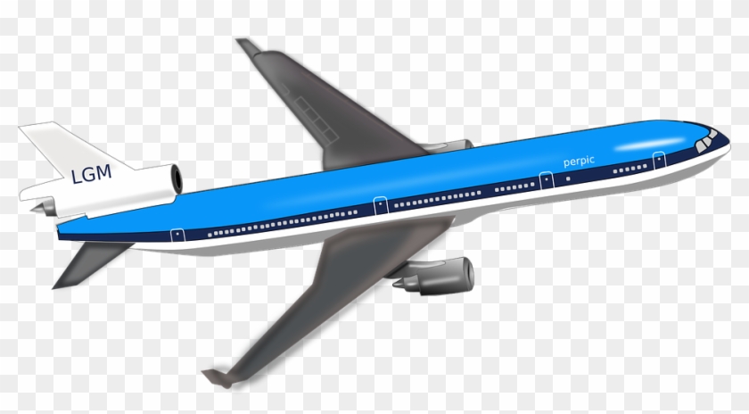 Aircraft Clipart Jumbo Jet - Airplane Clip Art, HD Png Download ...