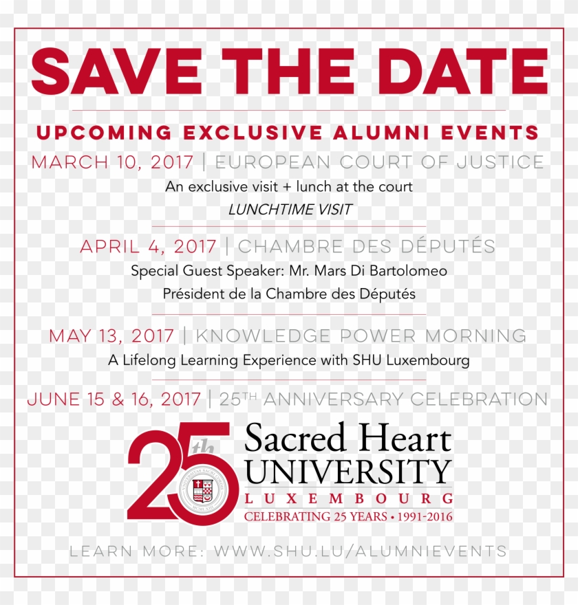Save The Date School Event