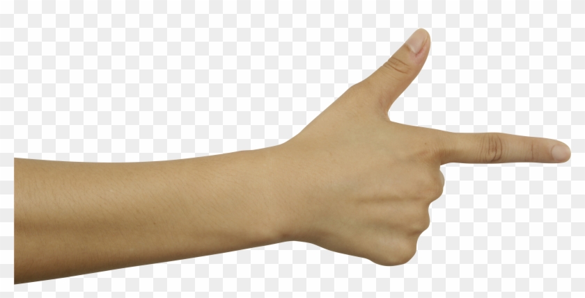 Pointing Finger Up Transparent Background