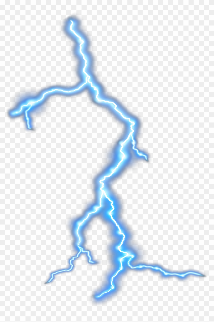 Thunder Transparent Png Clip Art Image - Blue Thunder Png, Png Download ...