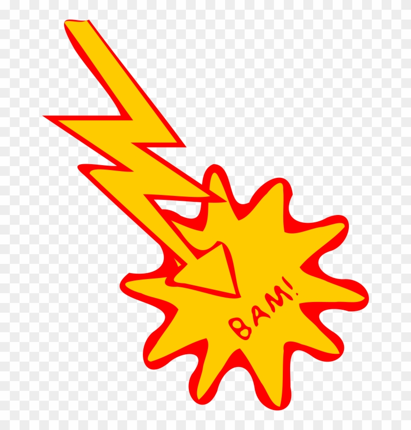 Medium Image - Thunder Images In Cartoon, HD Png Download - 668x800 ...