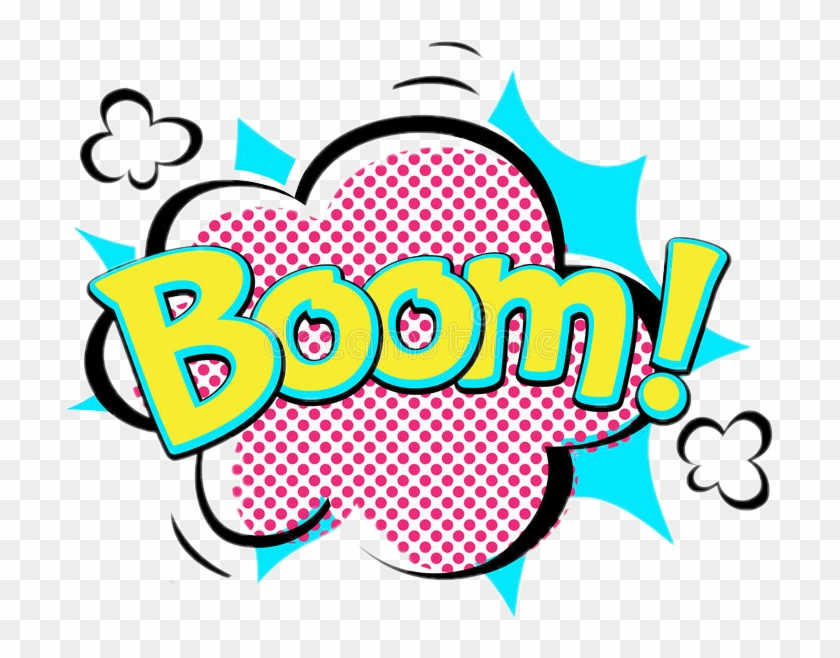 Boom Comic Speechbubble Emoji Words - Speech Bubble Boom, HD Png ...