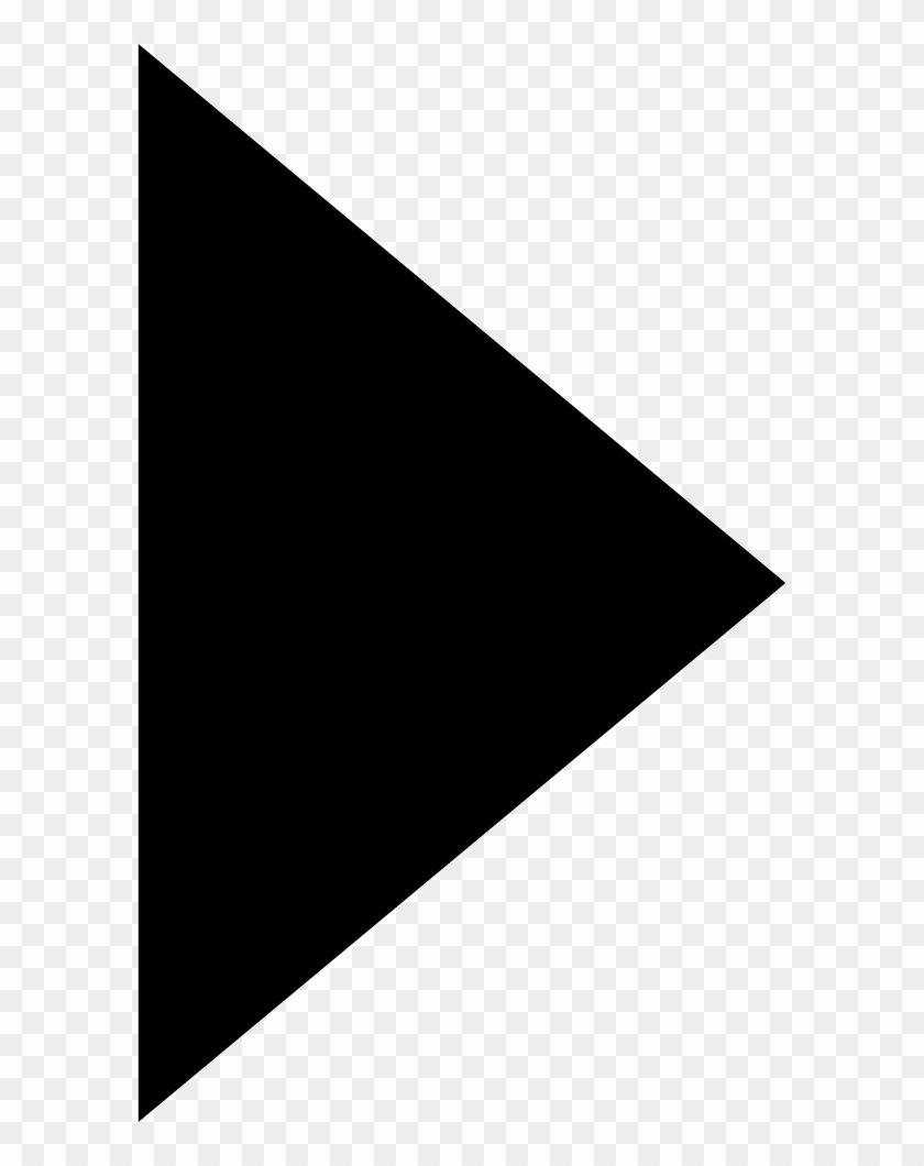 Png File - Black Triangle Pointing Right, Transparent Png - 590x980 ...