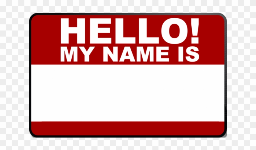 Hello My Name Is Vector - Hello My Name Is Png, Transparent Png ... Hello My Name Is Vector - Hello My Name Is Png, Transparent Png ...