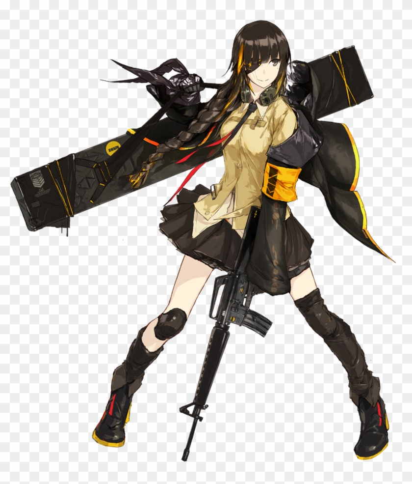 03 Mb Png - M16a1 Girls Frontline, Transparent Png - 1191x1536(#3209892 ...