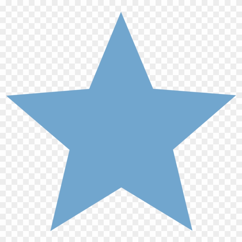 File - Star Icon-72a7cf - Svg - Star Icon Blue Png, Transparent Png ...