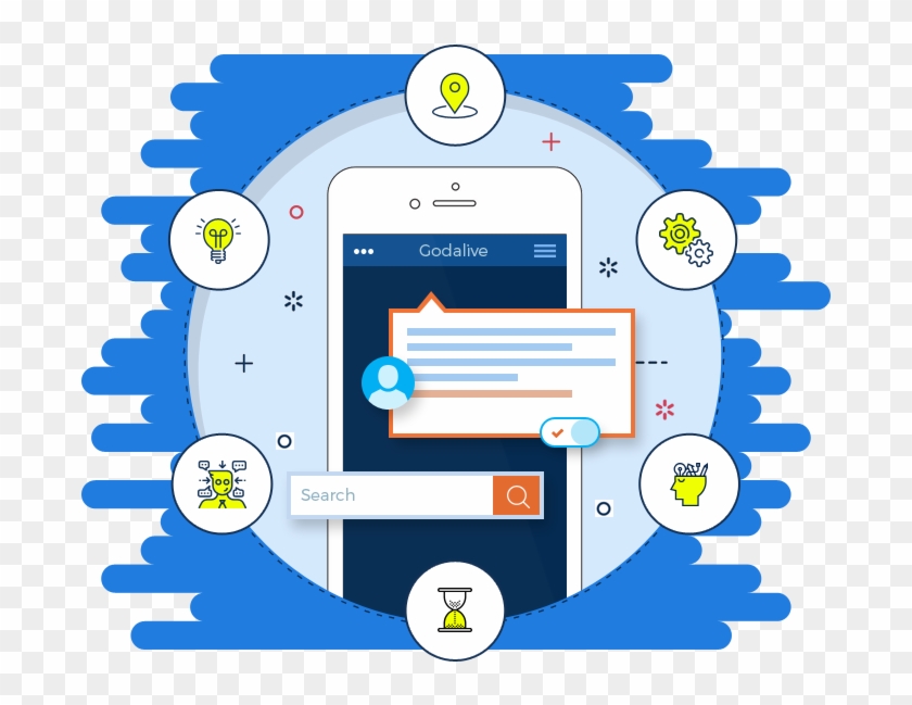 App-banner - Illustration, HD Png Download - 709x582(#3229151) - PngFind