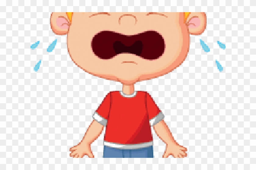 Crying Kid Cartoon Gif