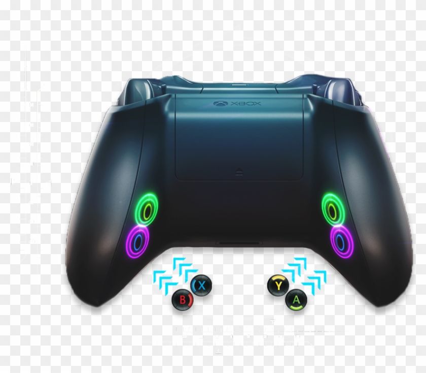 Video Game Controller Transparent - Cinch Gaming Led Buttons, HD Png ...