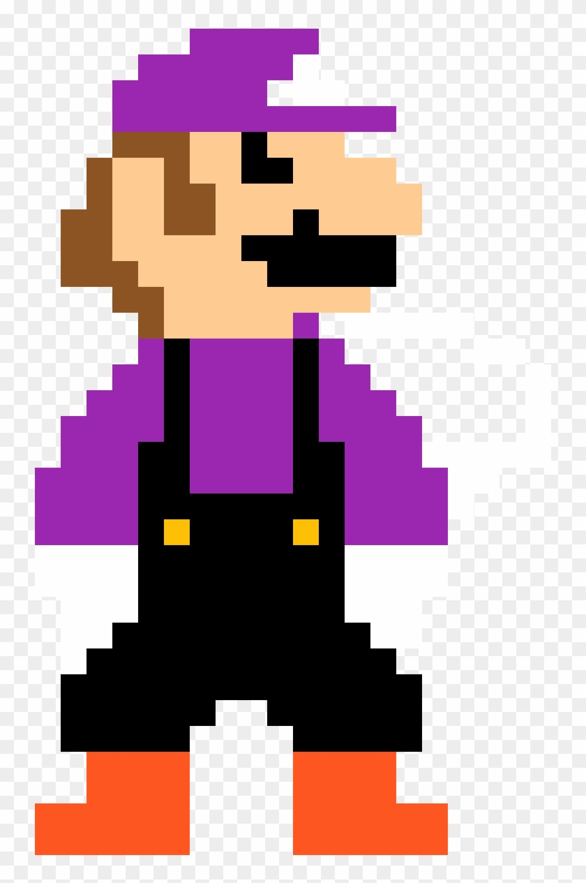 Waluigi Mario - Super Mario Odyssey Pixel, HD Png Download - 1184x1184 ...