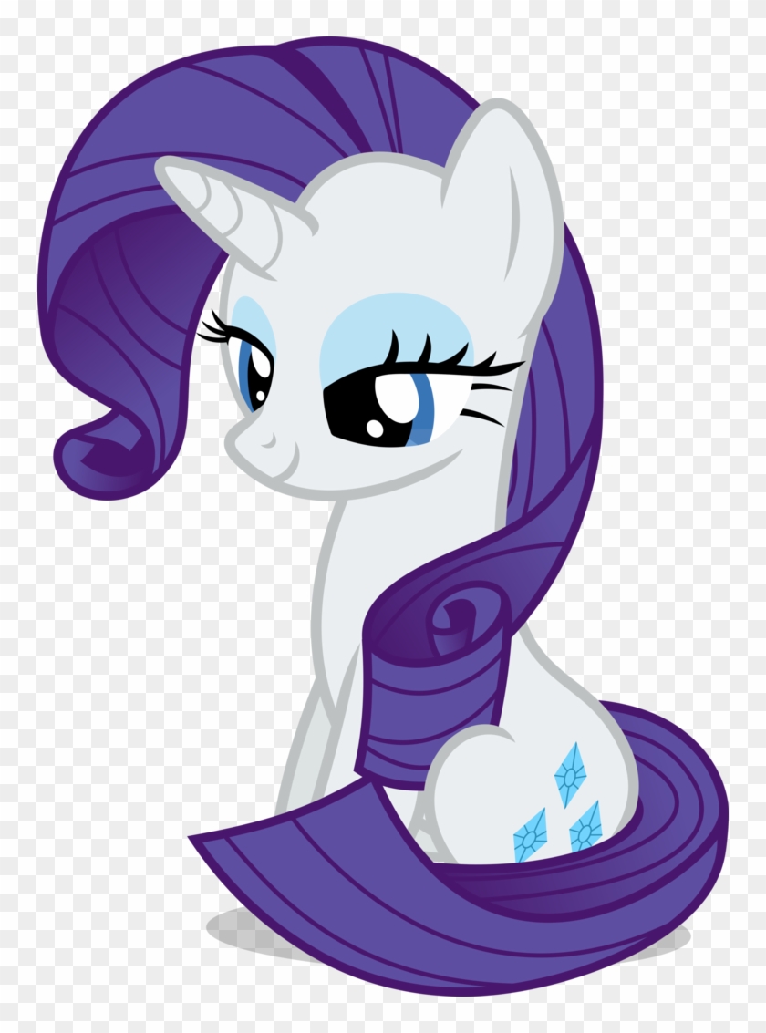 Mlp Fim Rarity Vector By Luckreza On - My Little Pony Rarity Sitting ...