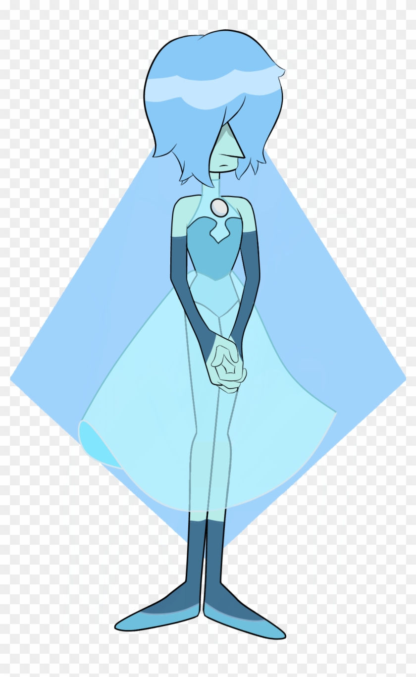 Au Blue Pearl - Steven Universe Pearl Au, HD Png Download - 1210x1712 ...