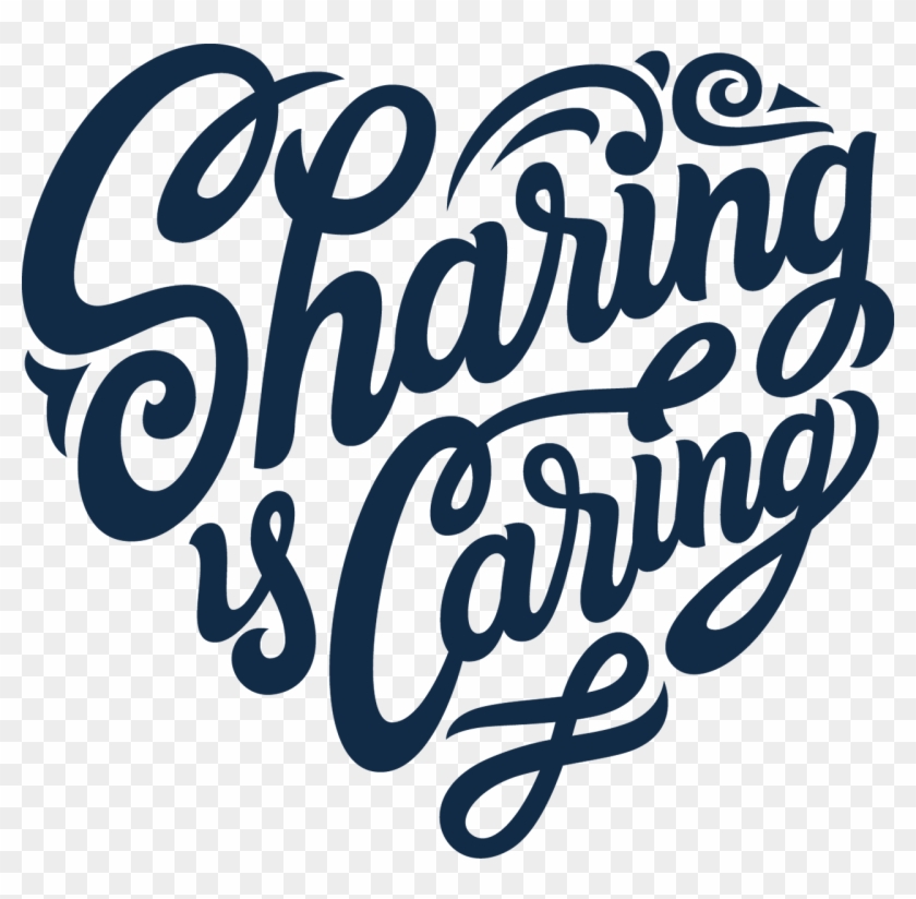 Sharing Is Caring Clipart