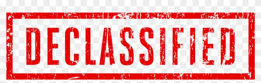 Declassified - Declassified Png, Transparent Png - 2000x587(#3277230 ...