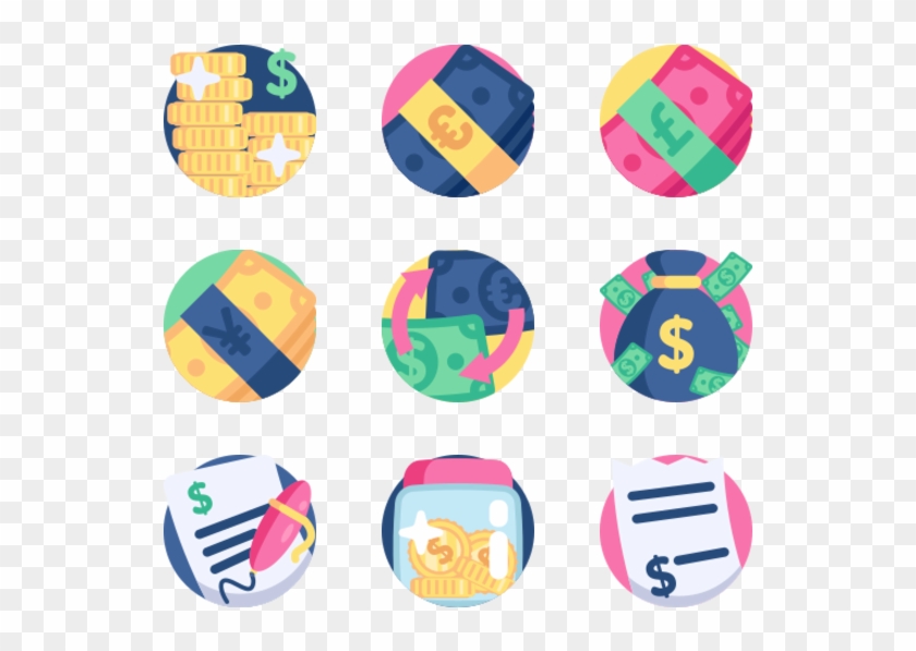 Money - Circle, HD Png Download - 600x564(#3293032) - PngFind
