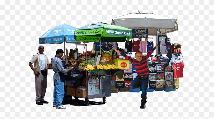 Street Vendor Png - People In The Market Png, Transparent Png - 672x600 ...