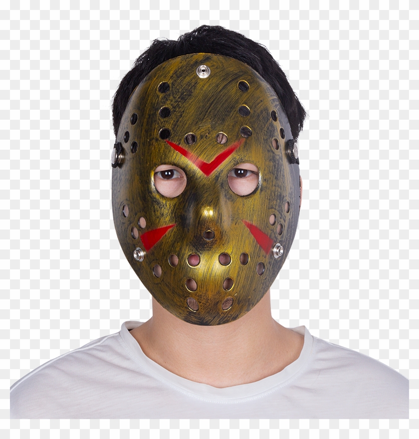 2018 Trendy Halloween Mask Gold Plastic Jason Hockey - Goaltender Mask ...