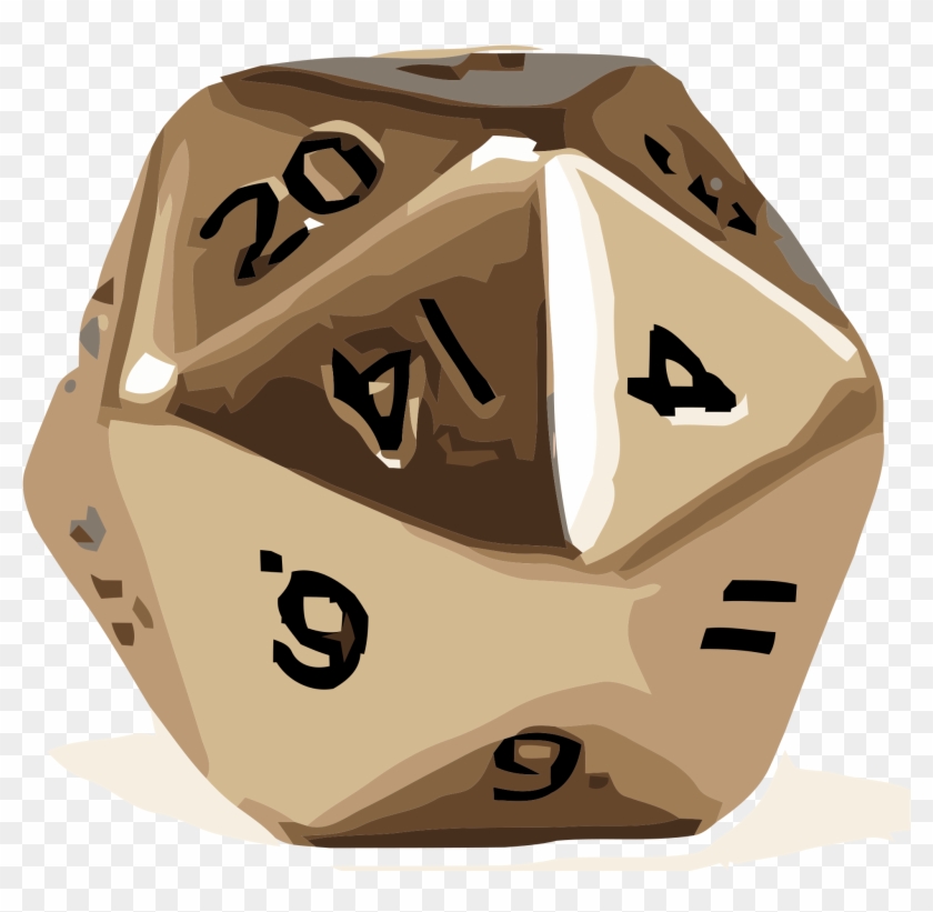 D20 Vector 20 Sided Die - 20 Sided Die Transparent, HD Png Download ...