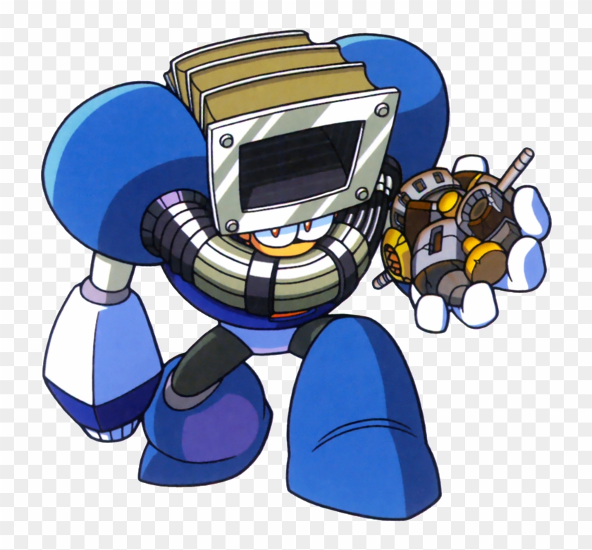 File - Dustmanart - Mega Man Dust Man, HD Png Download - 751x726 ...