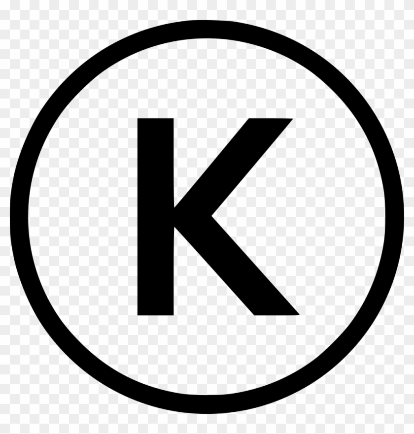 Letter K Png - Circle, Transparent Png - 980x982(#3306999) - PngFind
