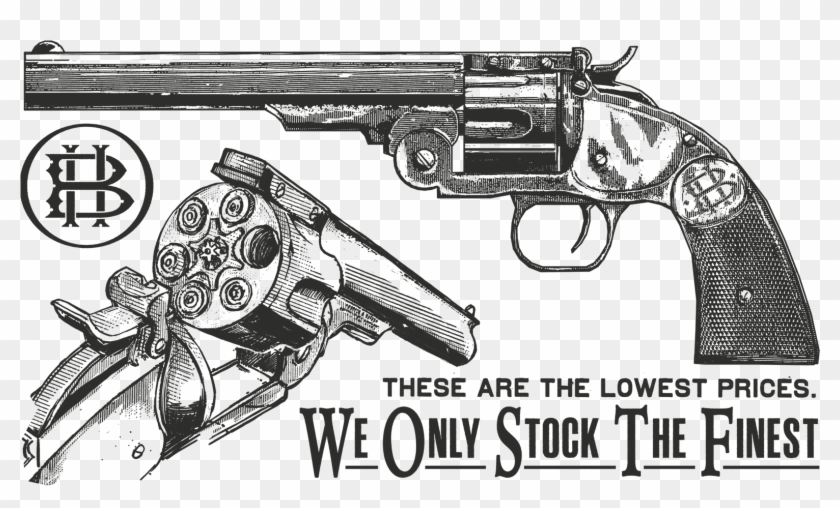 Schofield Revolver, HD Png Download - 1570x883(#3325004) - PngFind