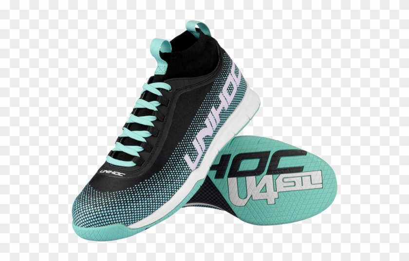 U4 Stl Midcut Men - Unihoc Floorball Shoes, HD Png Download - 600x600 ...