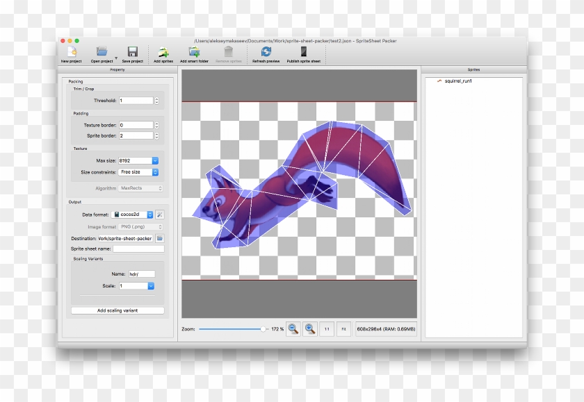 Begining Work On Polygon Sprite, Porting Autopolygon - Transparent Background Gold Picture Frame ...