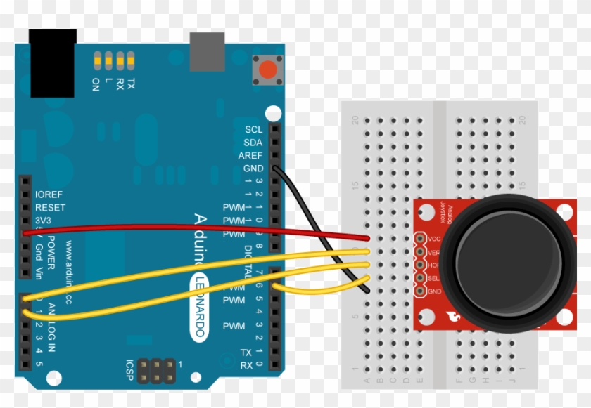 Circuit - 3 Led Blink Arduino, HD Png Download - 900x669(#3337709 ...