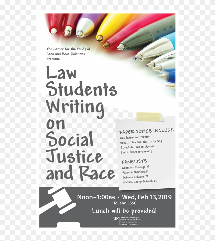 Law Students Writing About Social Justice - Poster, HD Png Download ...