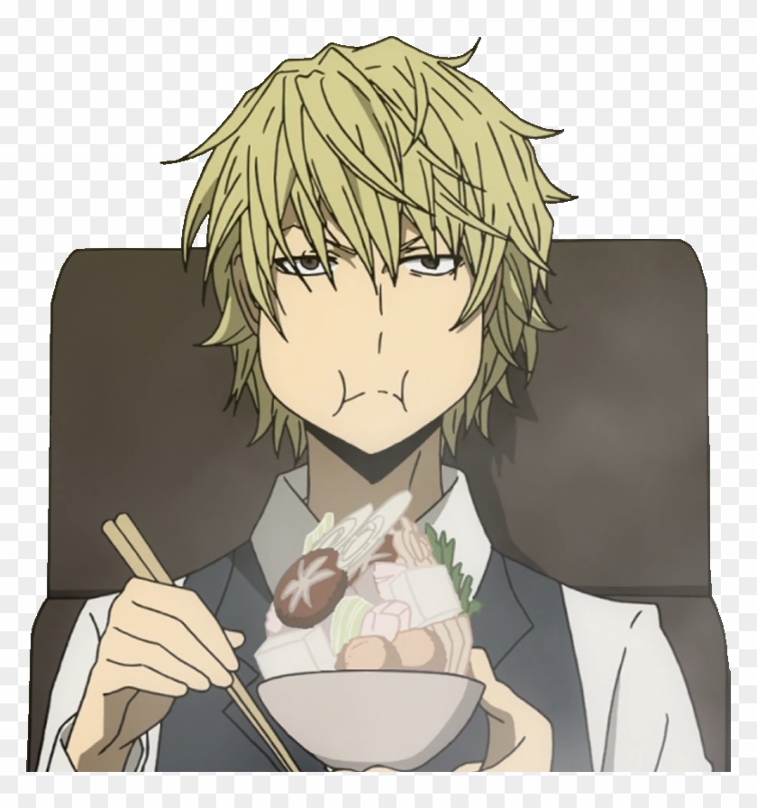 Shizuo's Eating Face - Shizuo Heiwajima Icons, HD Png Download ...