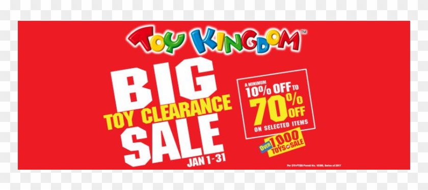 Big Toy Clearance Sale - Poster, HD Png Download - 770x430(#3362115 ...