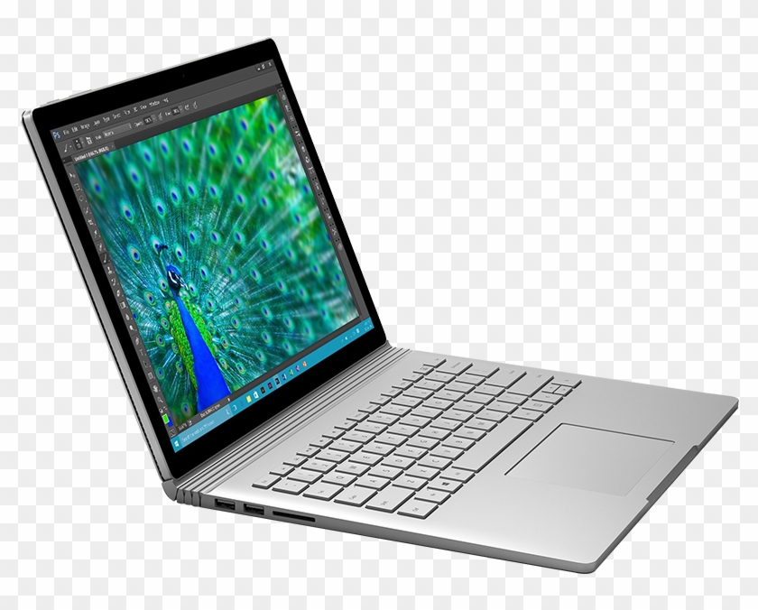 Surface Book - Microsoft Surface Book 1, HD Png Download - 800x799 ...