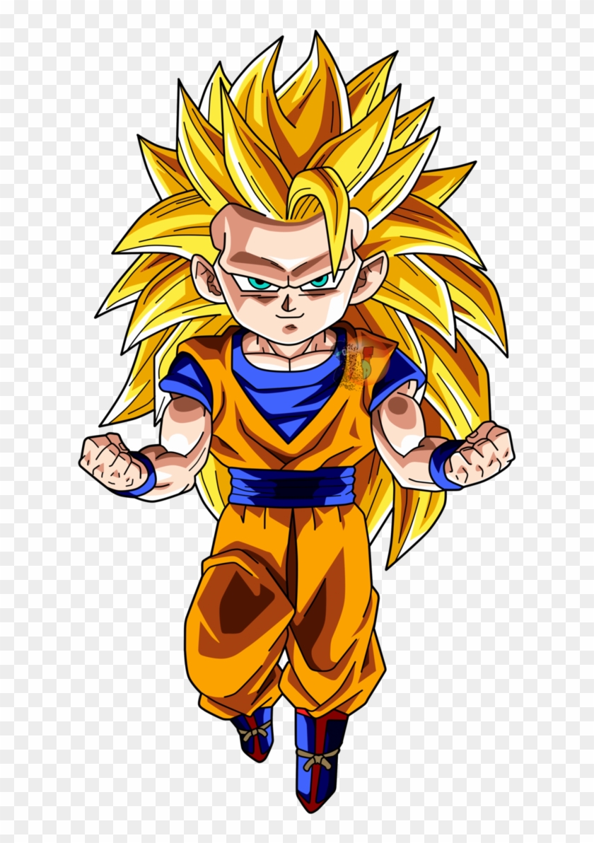 Goku Chibi Png - Goku Super Saiyan 3 Chibi, Transparent Png - 699x1143 ...