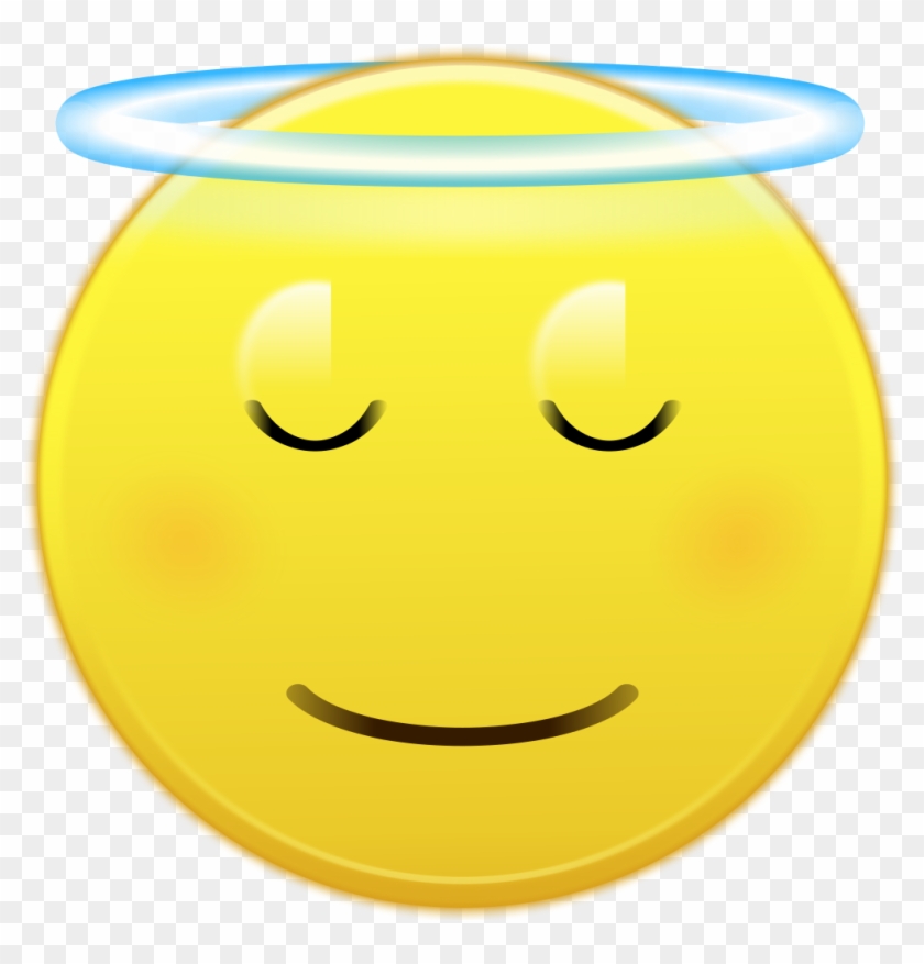 Breathe Face Angel - Emoticons For Content, HD Png Download - 1024x1024 ...